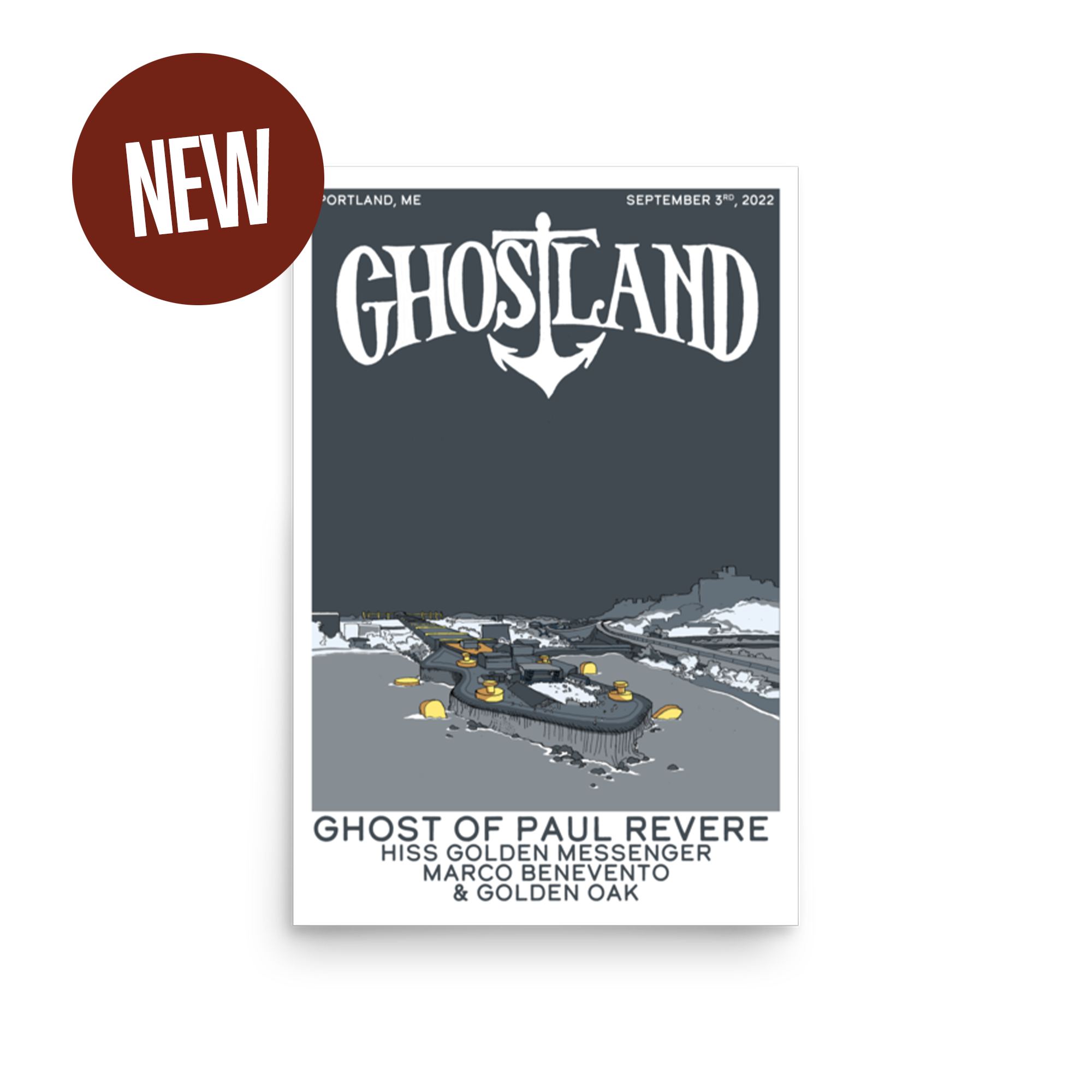 Ghostland 2022 Poster (12x18) – Americana Vibes